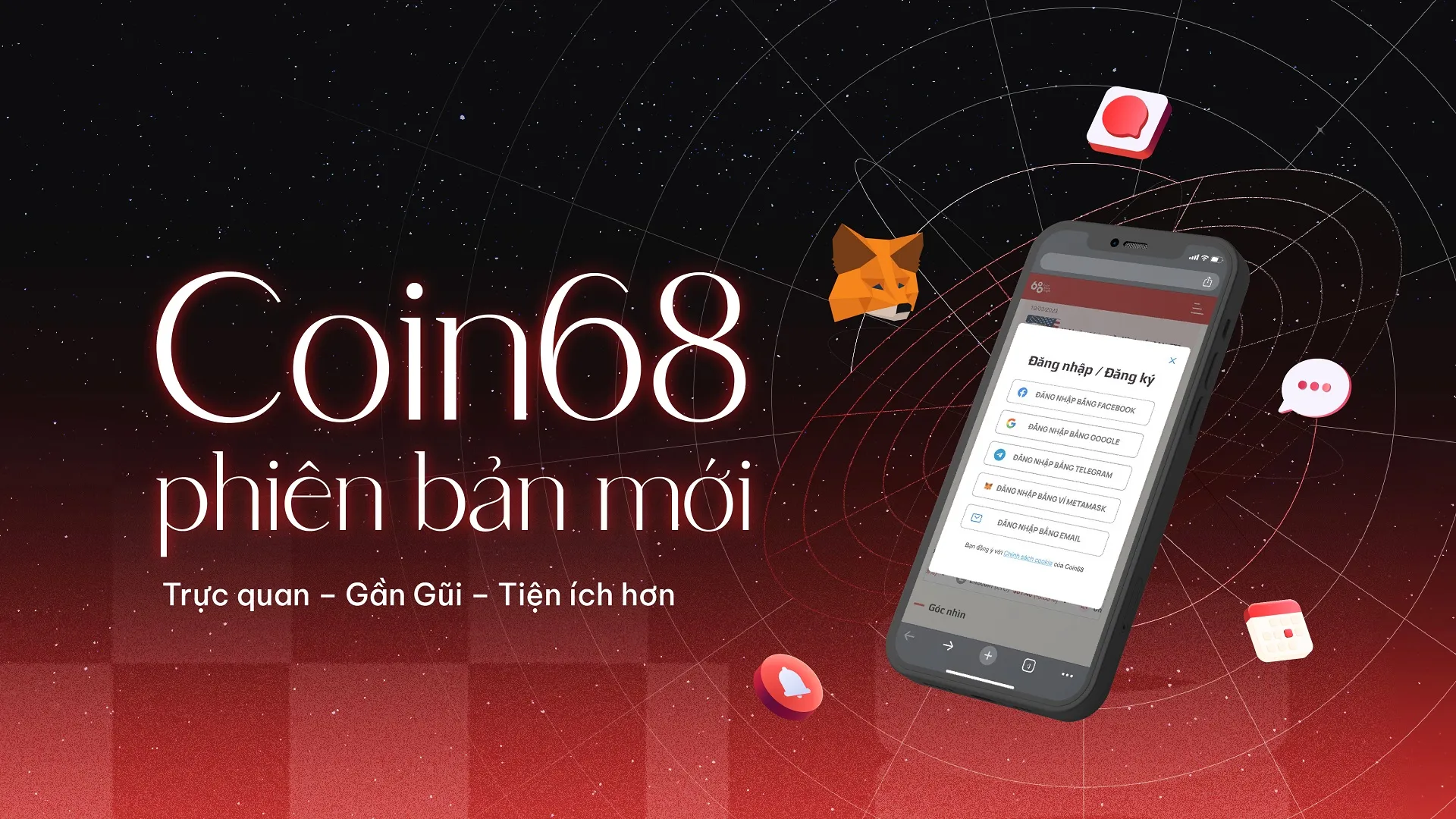 Bước ngoặt mới sau hành trình 6 năm của Coin68 cùng với phiên bản ...