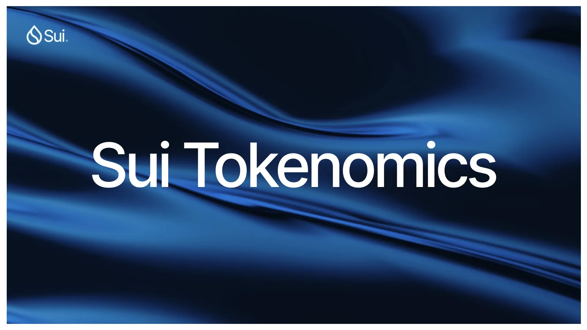 Sui (SUI) công bố tokenomics trước thềm mainnet
