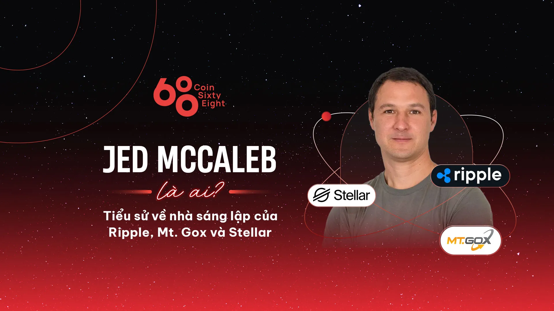 Jed McCaleb - Nhà sáng lập Ripple, Mt. Gox và Stellar