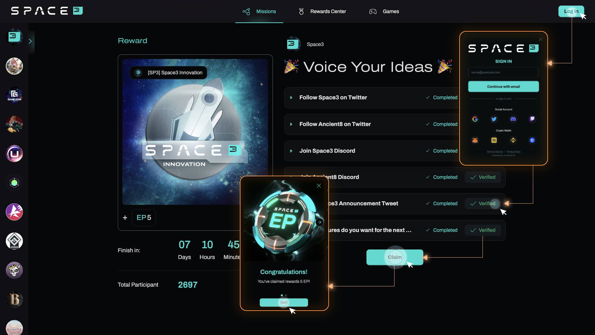 Space3 PlayFest: Cùng kết nối trong Vũ trụ Game với Giải thưởng 25.000 USD