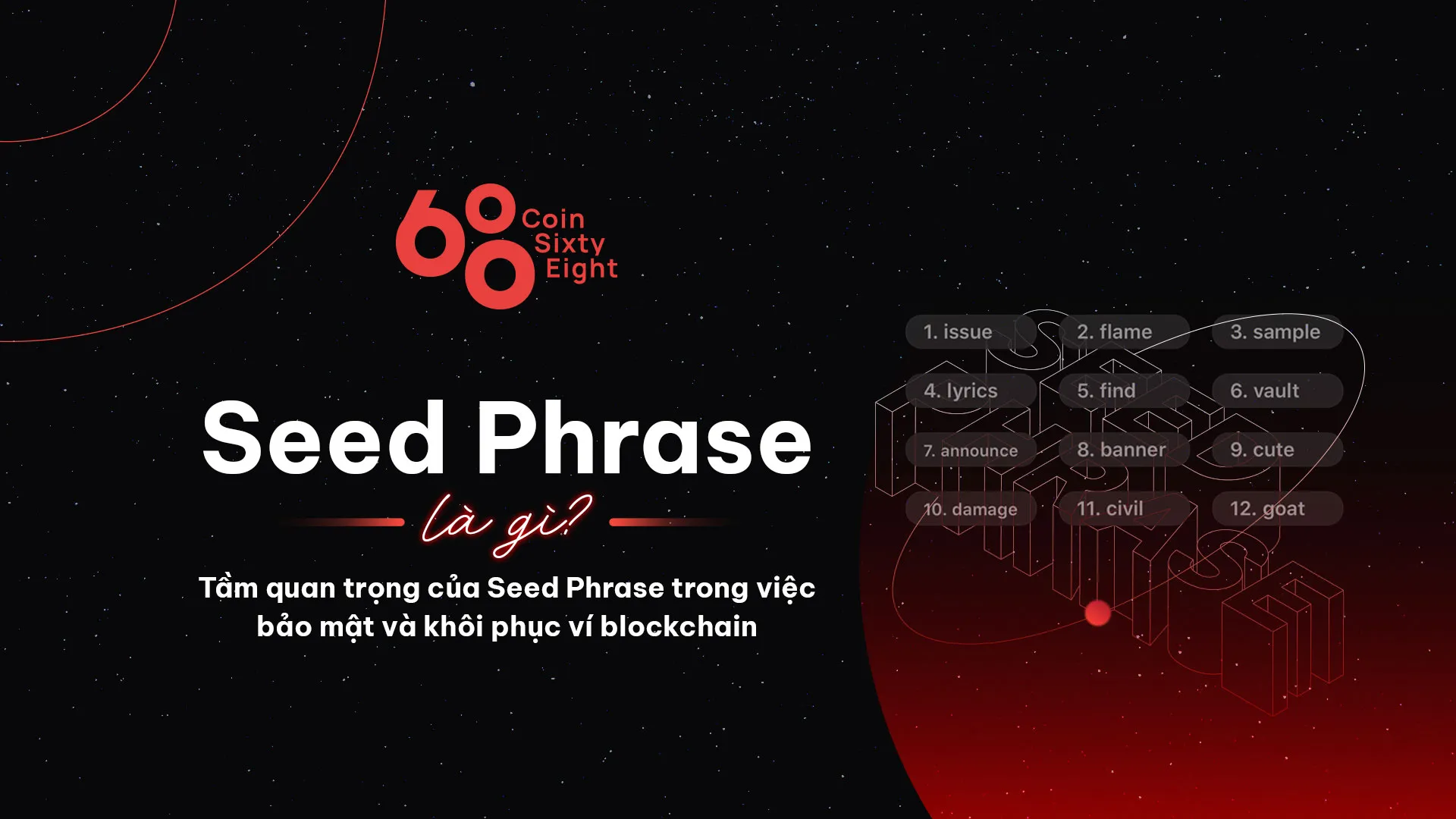 Seed Phrase là gì? Tầm quan trọng của Seed Phrase trong việc bảo mật và ...