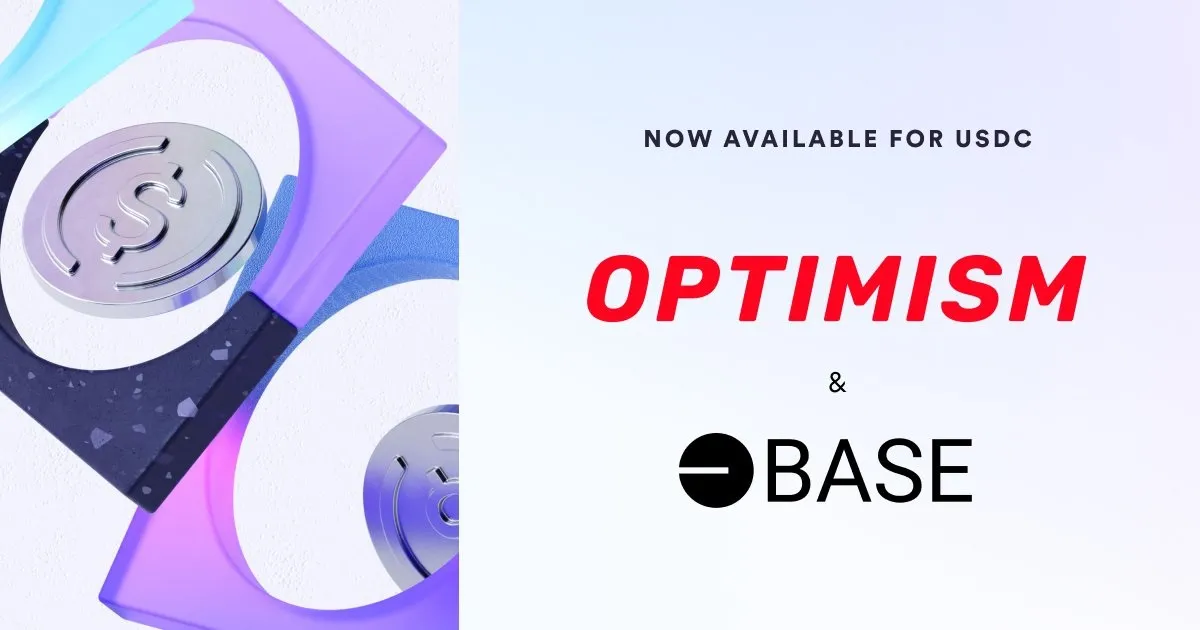 Stablecoin USDC được hỗ trợ trên Optimism và Base