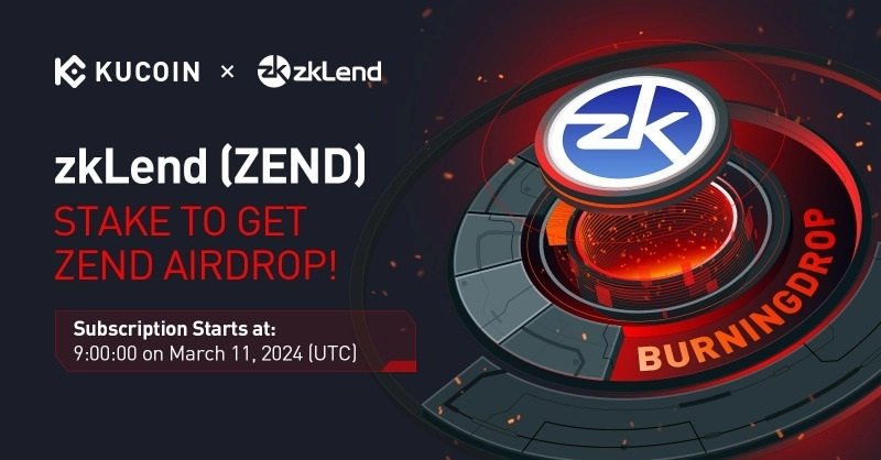 zkLend (ZEND) mở bán IEO trên sàn KuCoin