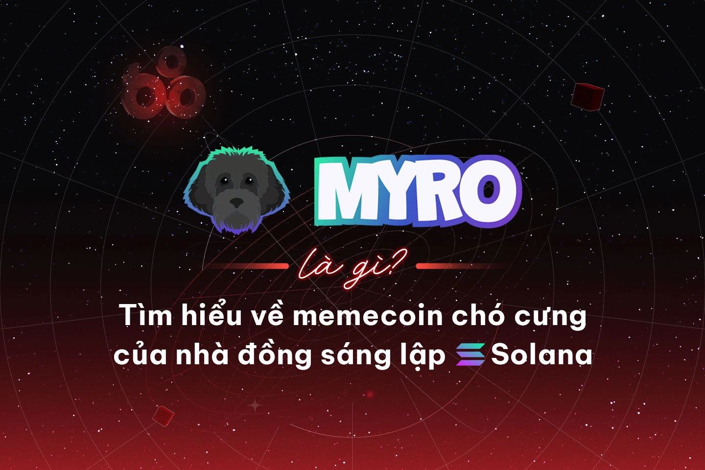 Myro - Memecoin chó cưng của nhà đồng sáng lập Solana