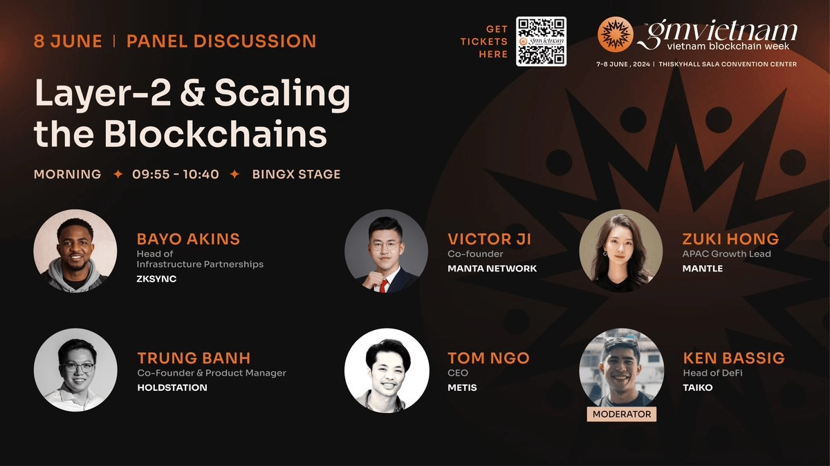 GM Vietnam 2024: Layer-2 và các giải pháp mở rộng blockchain