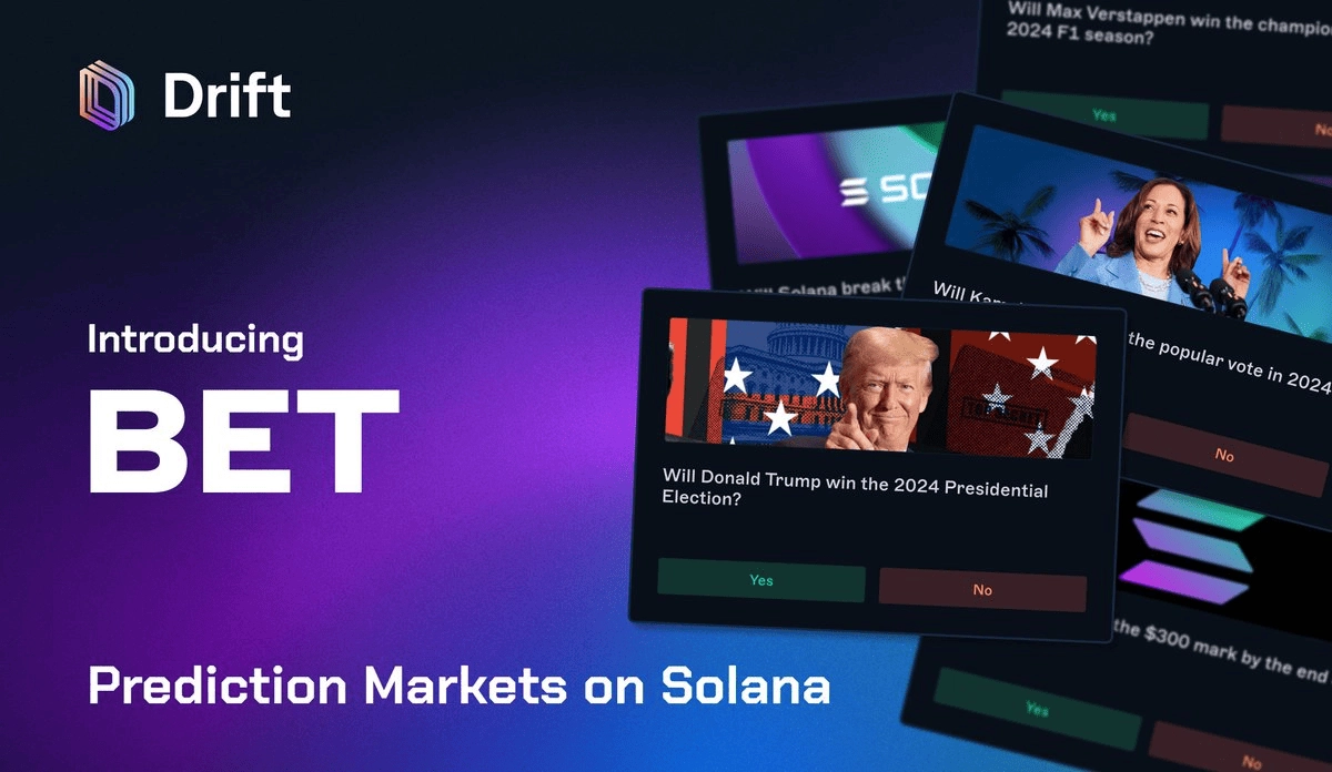 Drift Protocol ra mắt nền tảng dự đoán BET trên Solana