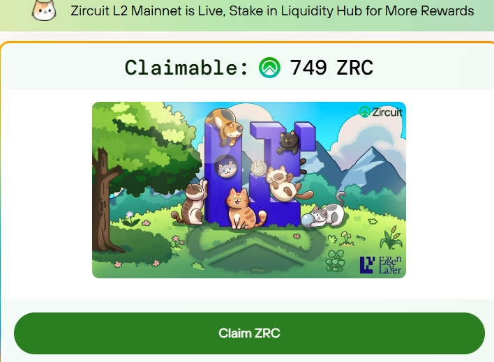 Zircuit (ZRC) airdrop token cho 190.000 người nắm giữ EIGEN