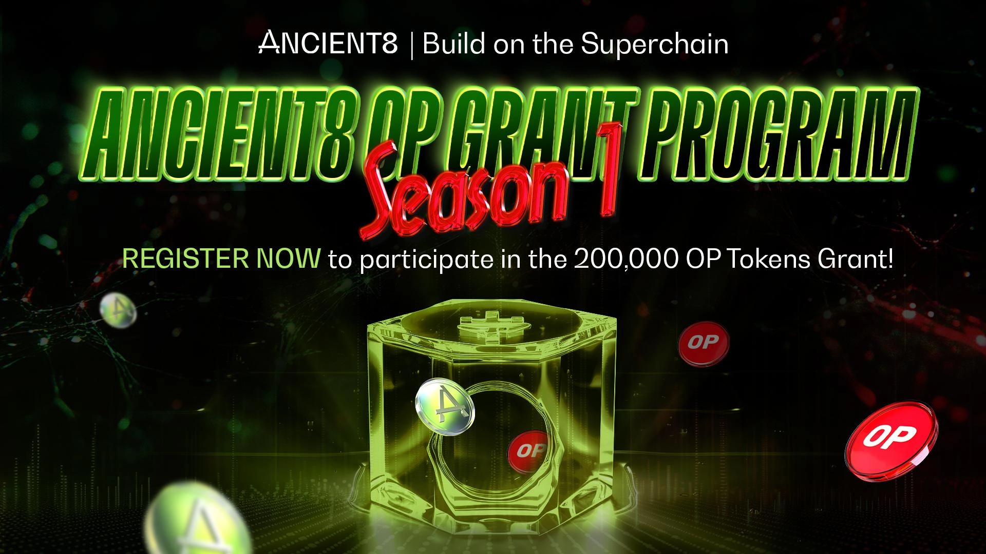 Ancient8 công bố chương trình trợ cấp trị giá 200.000 token OP