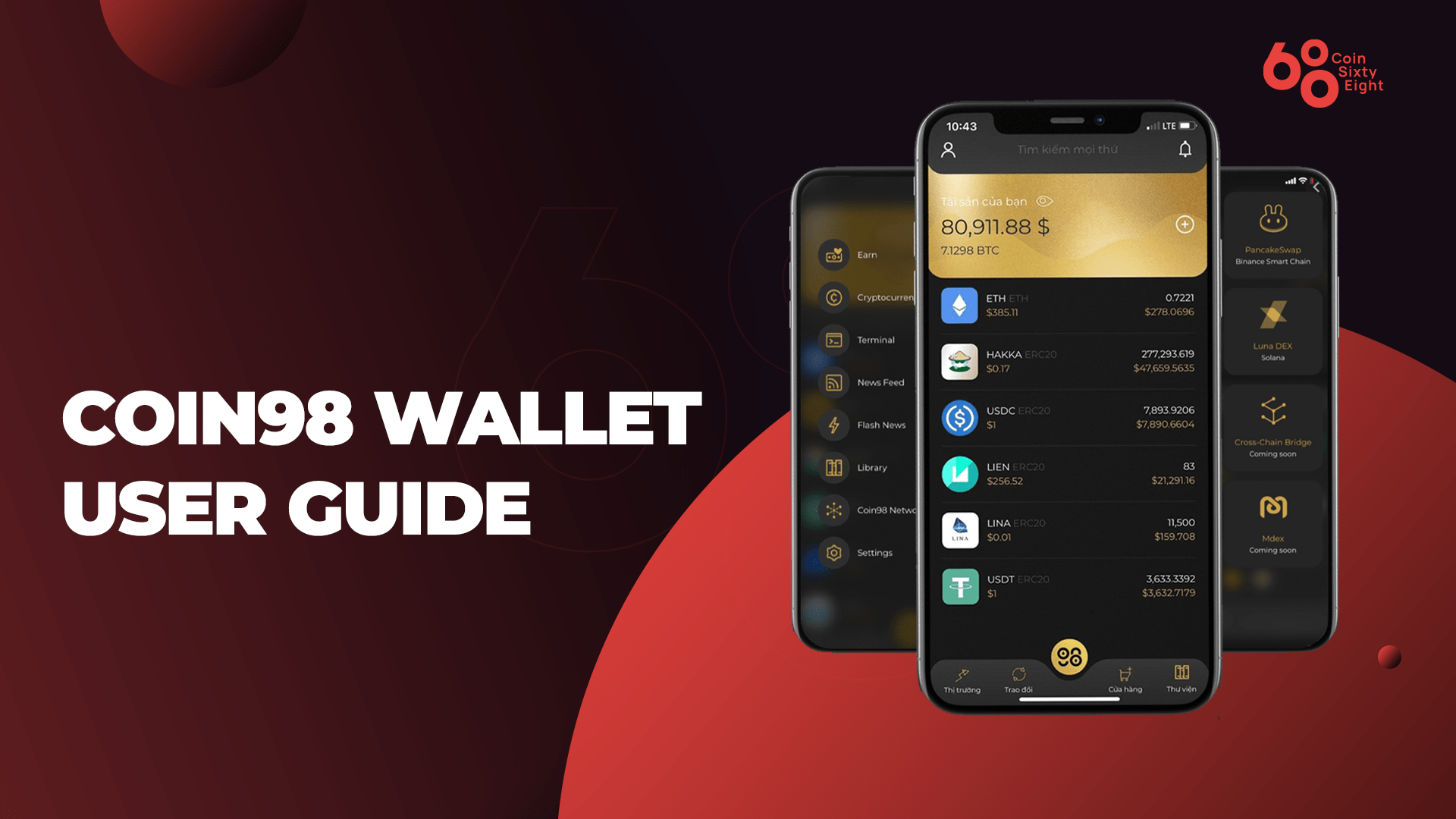 Coin98 Wallet là gì? Hướng dẫn chi tiết sử dụng ví Coin98 Wallet