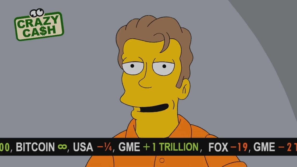 Phim hoạt hình The Simpsons dự báo giá Bitcoin “lên vô cực”
