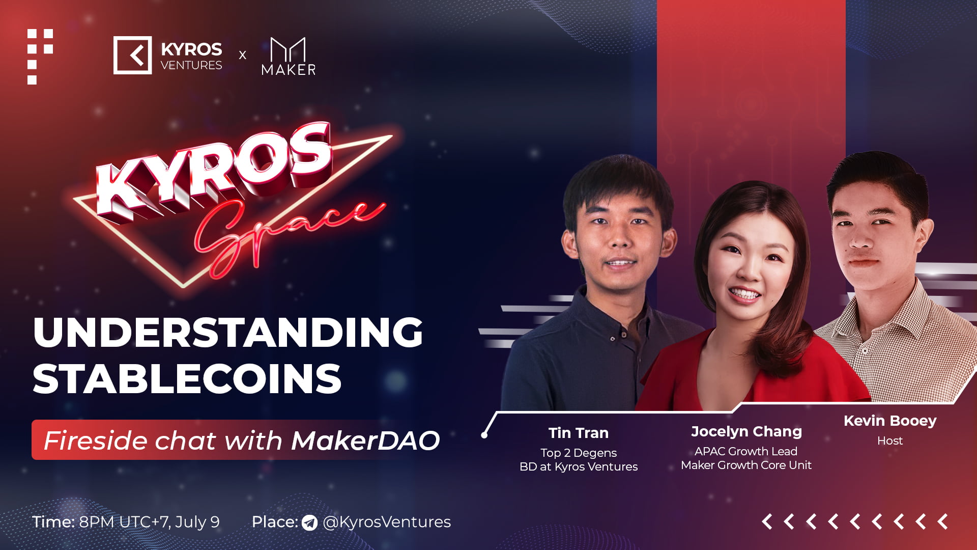 Kyros Ventures Firechat #2 cùng MakerDAO: Stablecoin – Hiểu đúng, Hiểu đủ