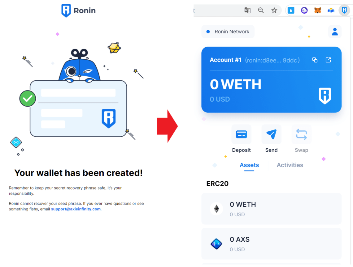 Tìm hiểu Ronin Wallet là gì? Hướng dẫn cách tạo ví và nạp tiền vào game ...