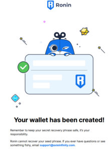 Tìm hiểu Ronin Wallet là gì? Hướng dẫn cách tạo ví và nạp tiền vào game ...