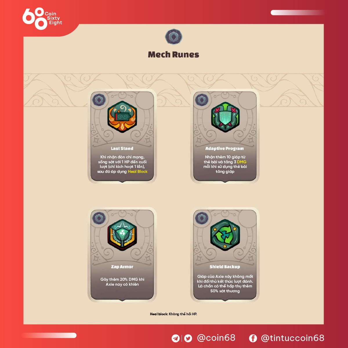 Tìm hiểu về Runes và Charms và những thuật ngữ cần biết trong Axie ...