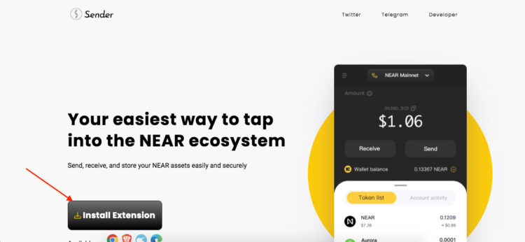 Hướng dẫn sử dụng Sender Wallet chi tiết nhất dành cho người mới